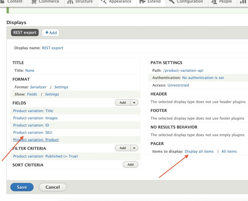 Drupal Commerce Rest API – list Products and Product details - DigitalNadeem
