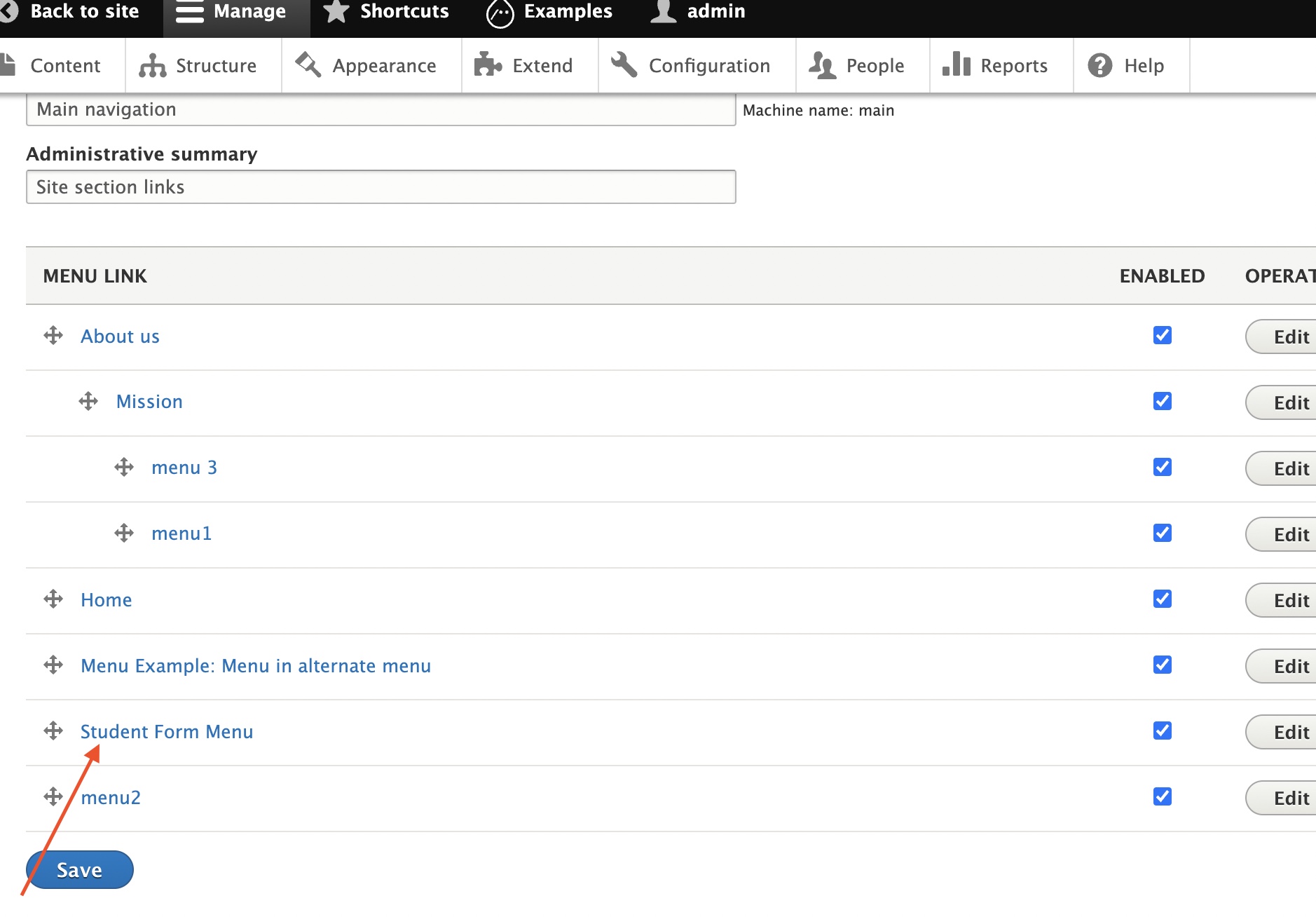 How to add an existing path in your custom module to Drupal Menu system - DigitalNadeem